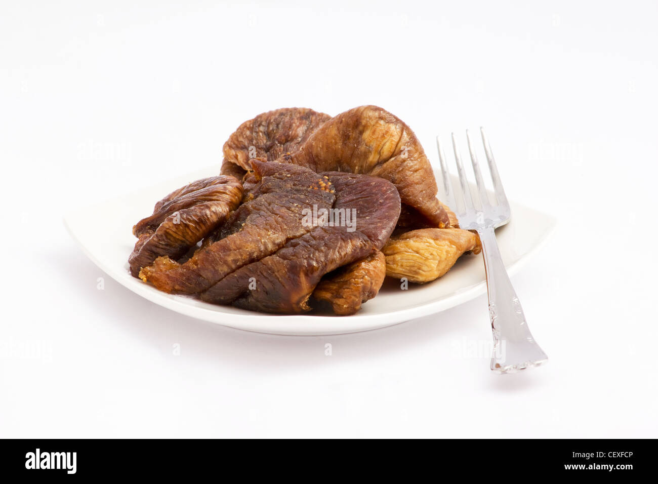 Dried fresh figs on Cut Out Stock Images & Pictures - Alamy