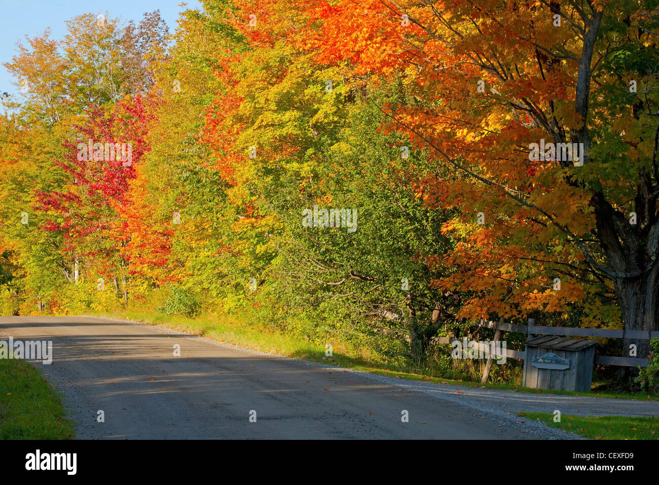 Quebec country road hi-res stock photography and images - Alamy