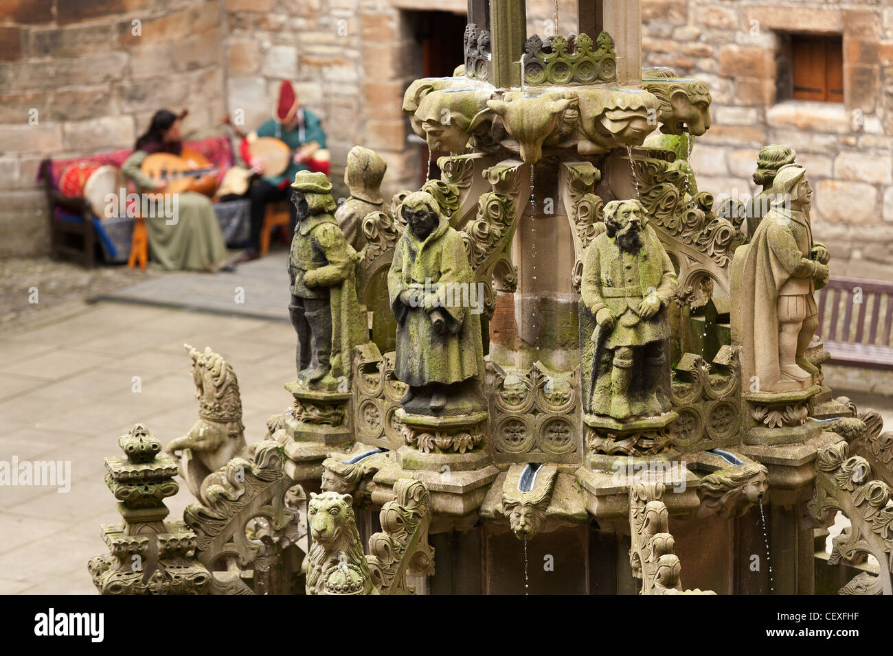 Linlithgow Palace Fountain High Resolution Stock Photography and Images ...