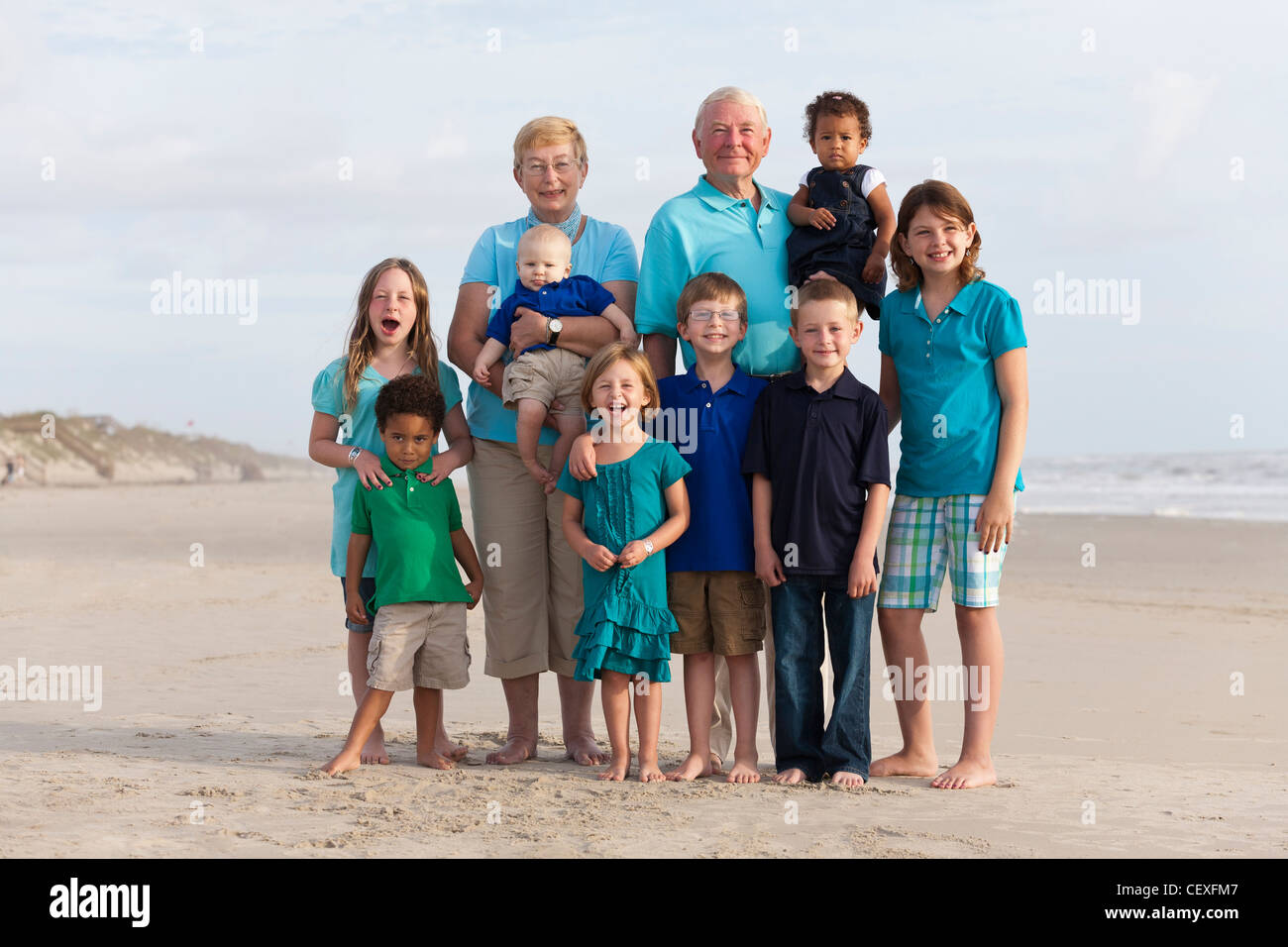 Multicultural Family Portrait High Resolution Stock Photography and ...