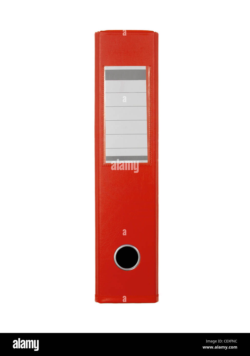 A4 ring binder files isolated against a white background Stock Photo ...