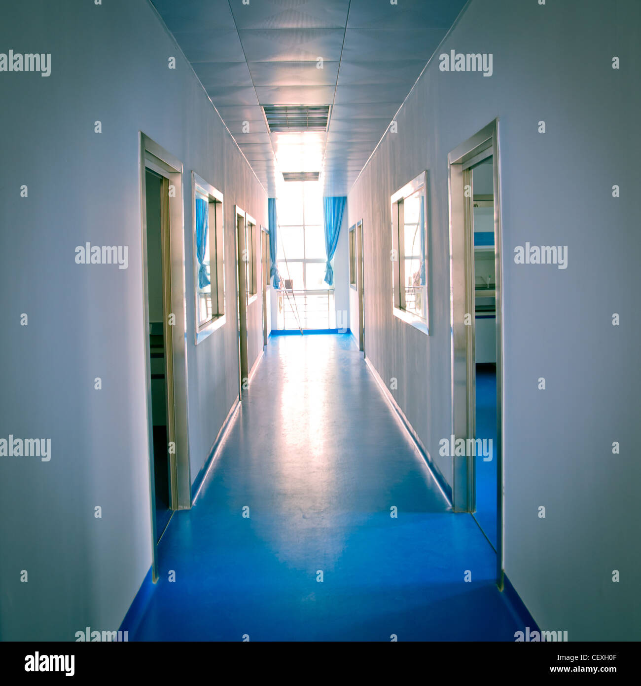modern lab interior architecture Stock Photo - Alamy