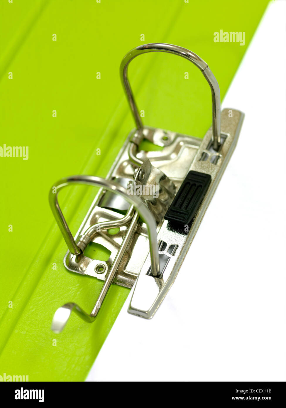 A4 ring binder files isolated against a white background Stock Photo ...