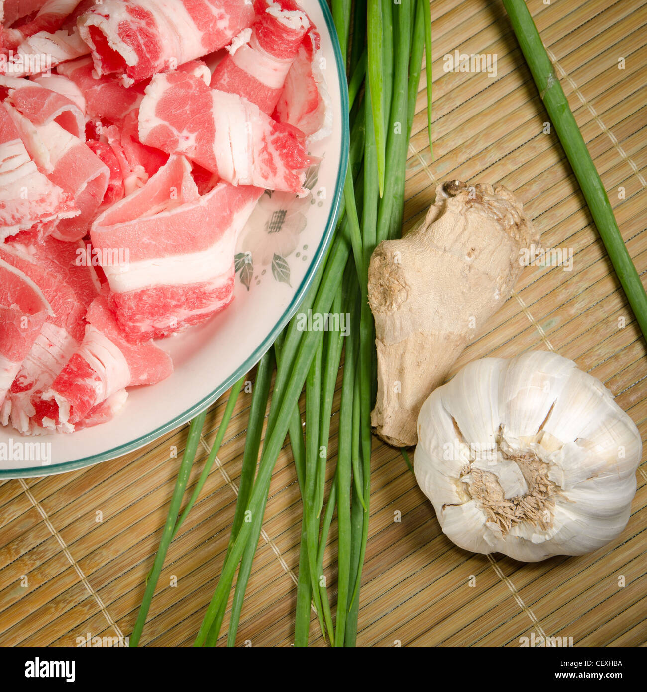 Fat cow slices hi-res stock photography and images - Alamy