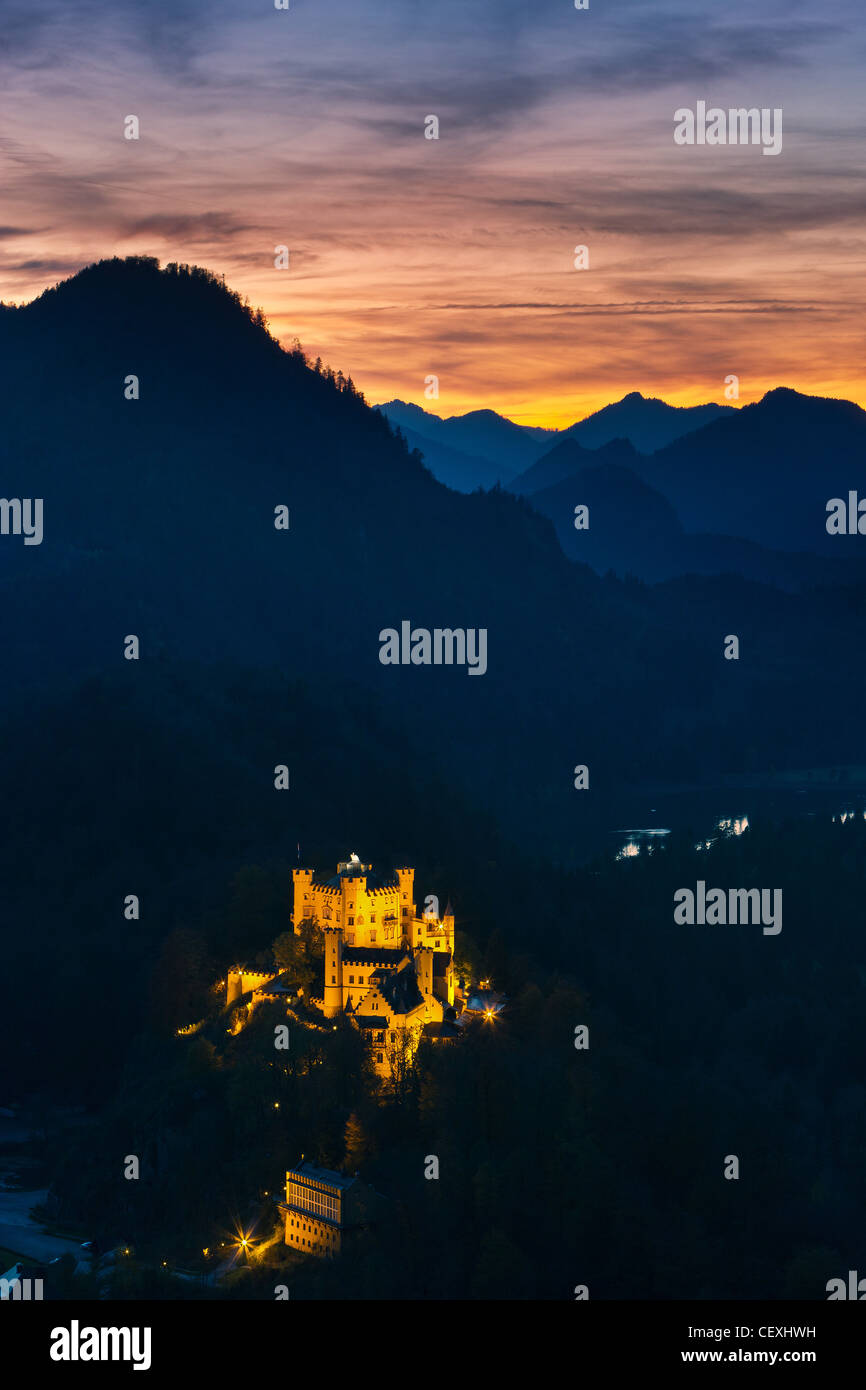 Hohenschwangau Castle, Allgau, Bavaria, Germany Stock Photo - Alamy