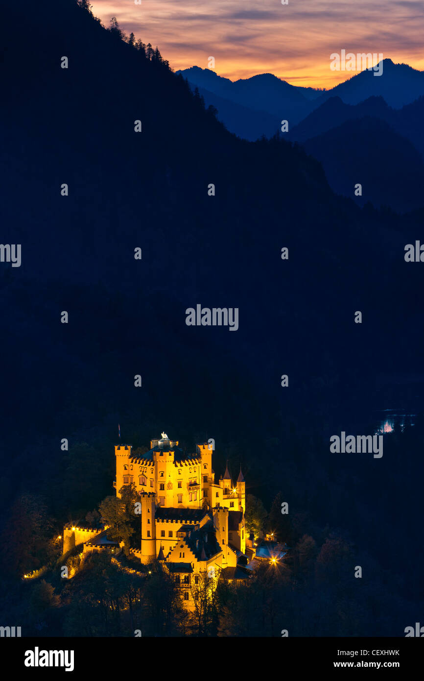 Hohenschwangau Castle, Allgau, Bavaria, Germany Stock Photo - Alamy