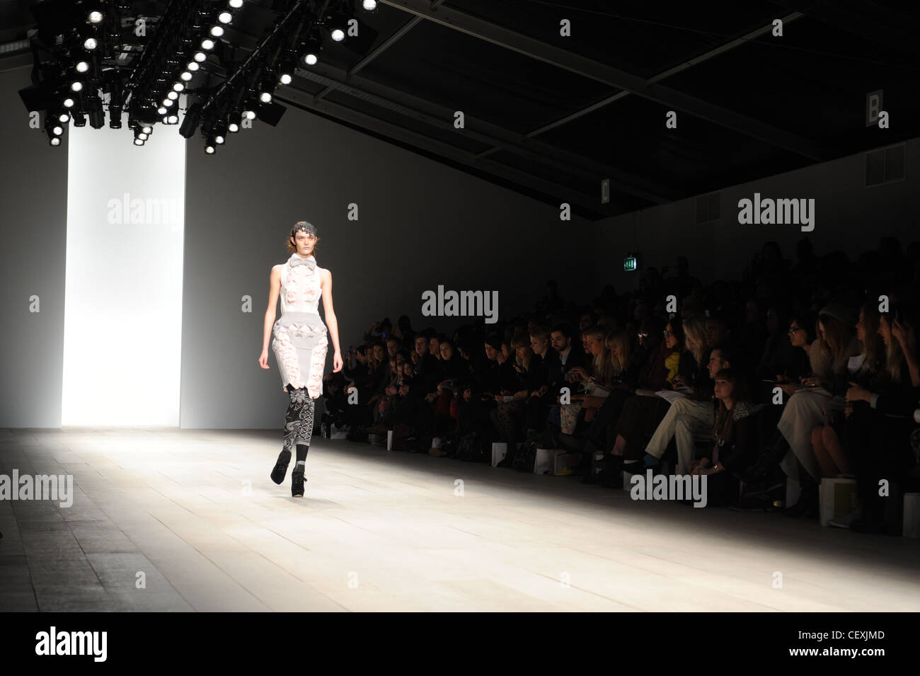 London Fashion Week Runway - Antoni Alison Designer AW 2012/13 at BFC ...