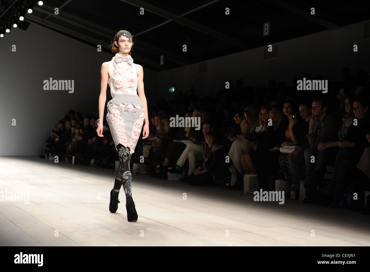 London Fashion Week Runway - Antoni Alison Designer AW 2012/13 at BFC ...