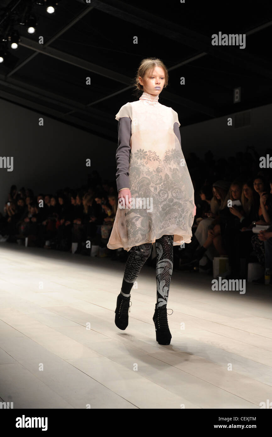 London Fashion Week Runway - Antoni Alison Designer AW 2012/13 at BFC ...