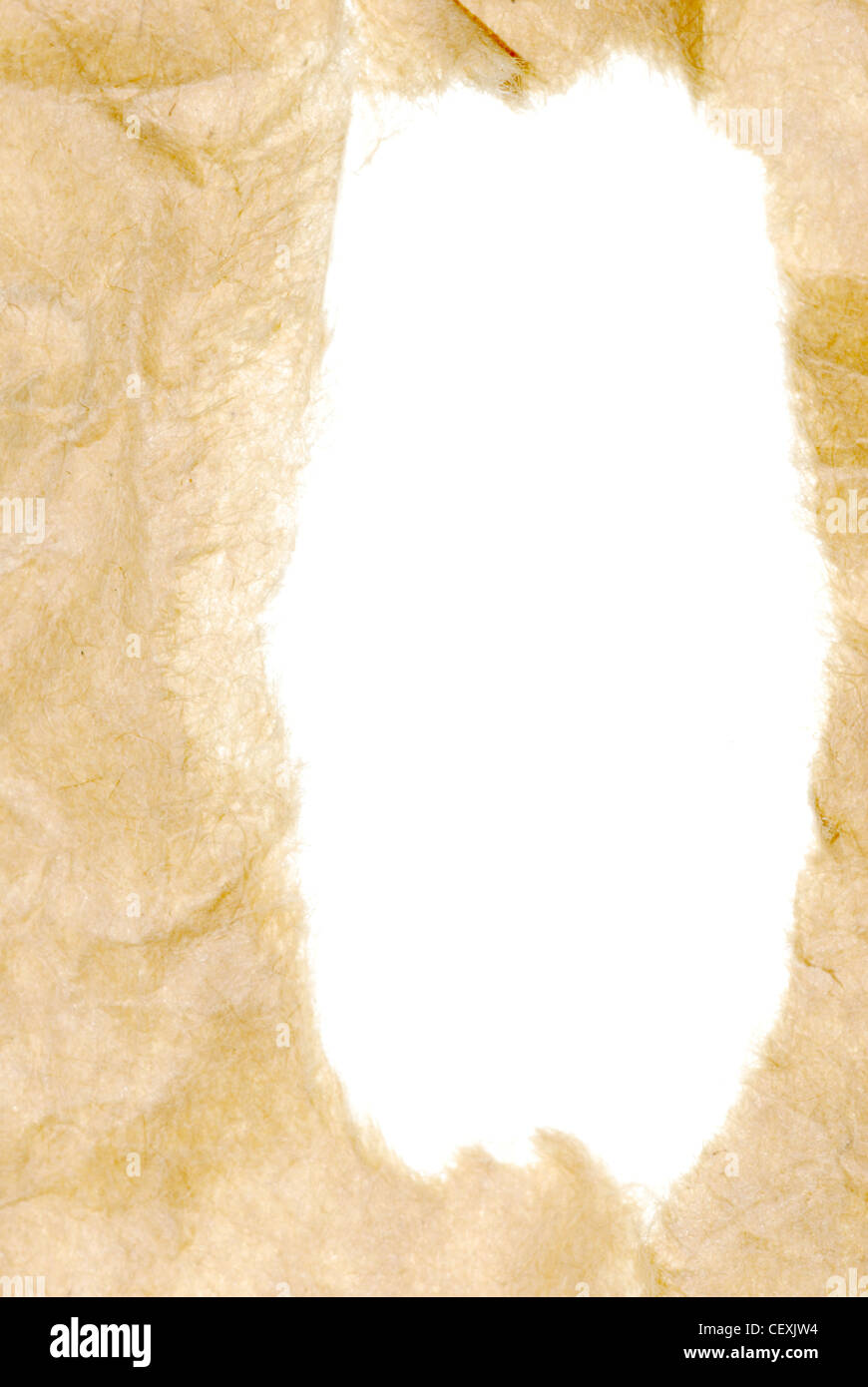 torn paper hole frame background Stock Photo - Alamy