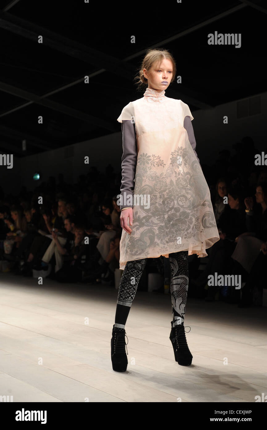 London Fashion Week Runway - Antoni Alison Designer AW 2012/13 at BFC ...