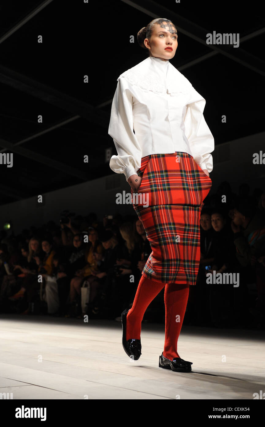 London Fashion Week Runway - Antoni Alison Designer AW 2012/13 at BFC ...