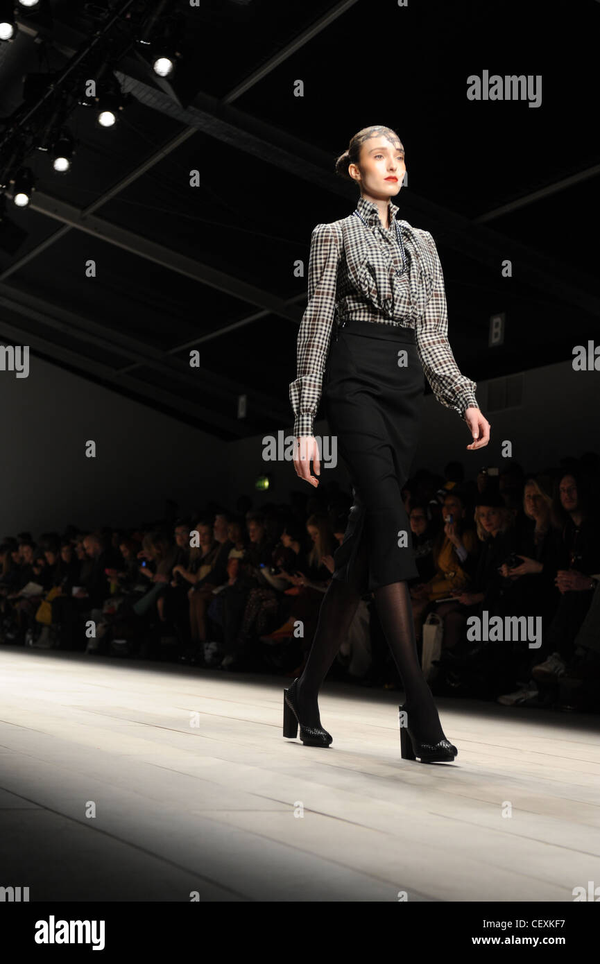 London Fashion Week Runway - Antoni Alison Designer AW 2012/13 at BFC ...