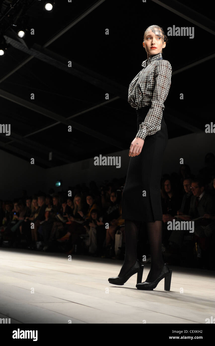 London Fashion Week Runway - Antoni Alison Designer AW 2012/13 at BFC ...