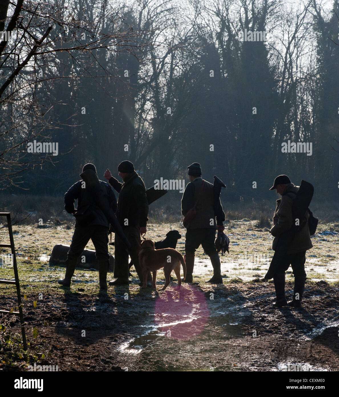 Shooting party england hi-res stock photography and images - Alamy