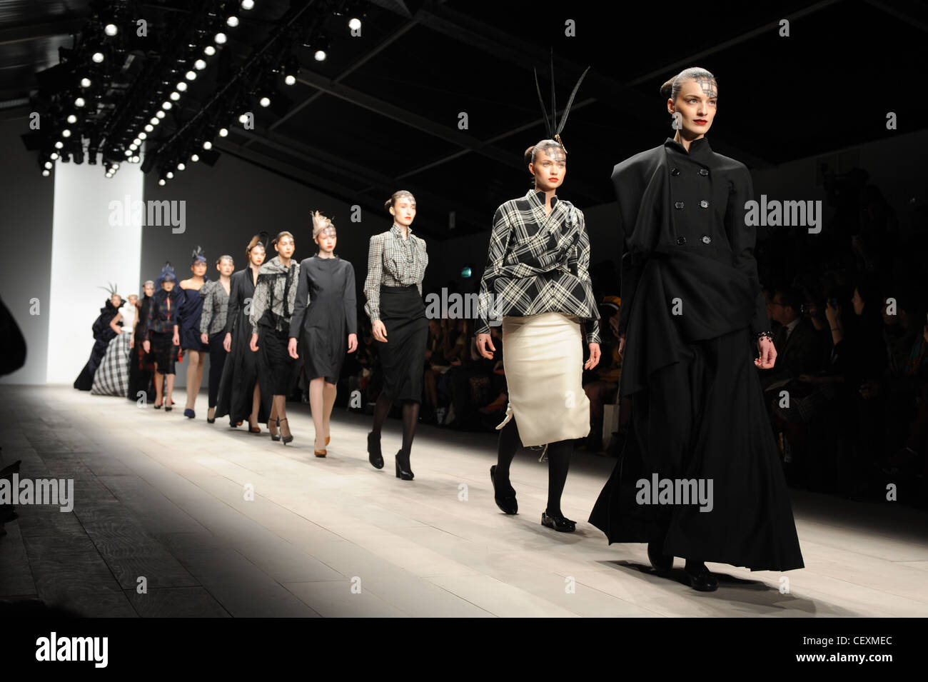 London Fashion Week Runway - Antoni Alison Designer AW 2012/13 at BFC ...
