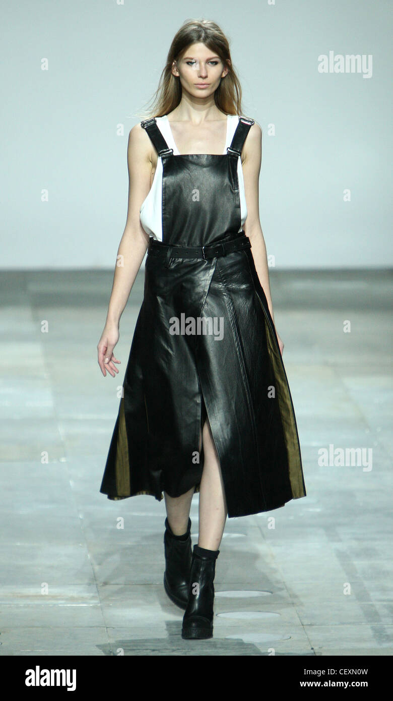 Unique Runway AW 2012/13 during London Fashion week at Topshop Show ...