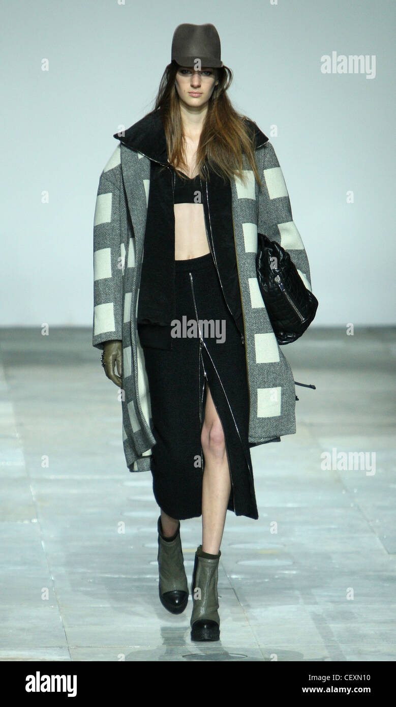 Unique Runway AW 2012/13 during London Fashion week at Topshop Show ...