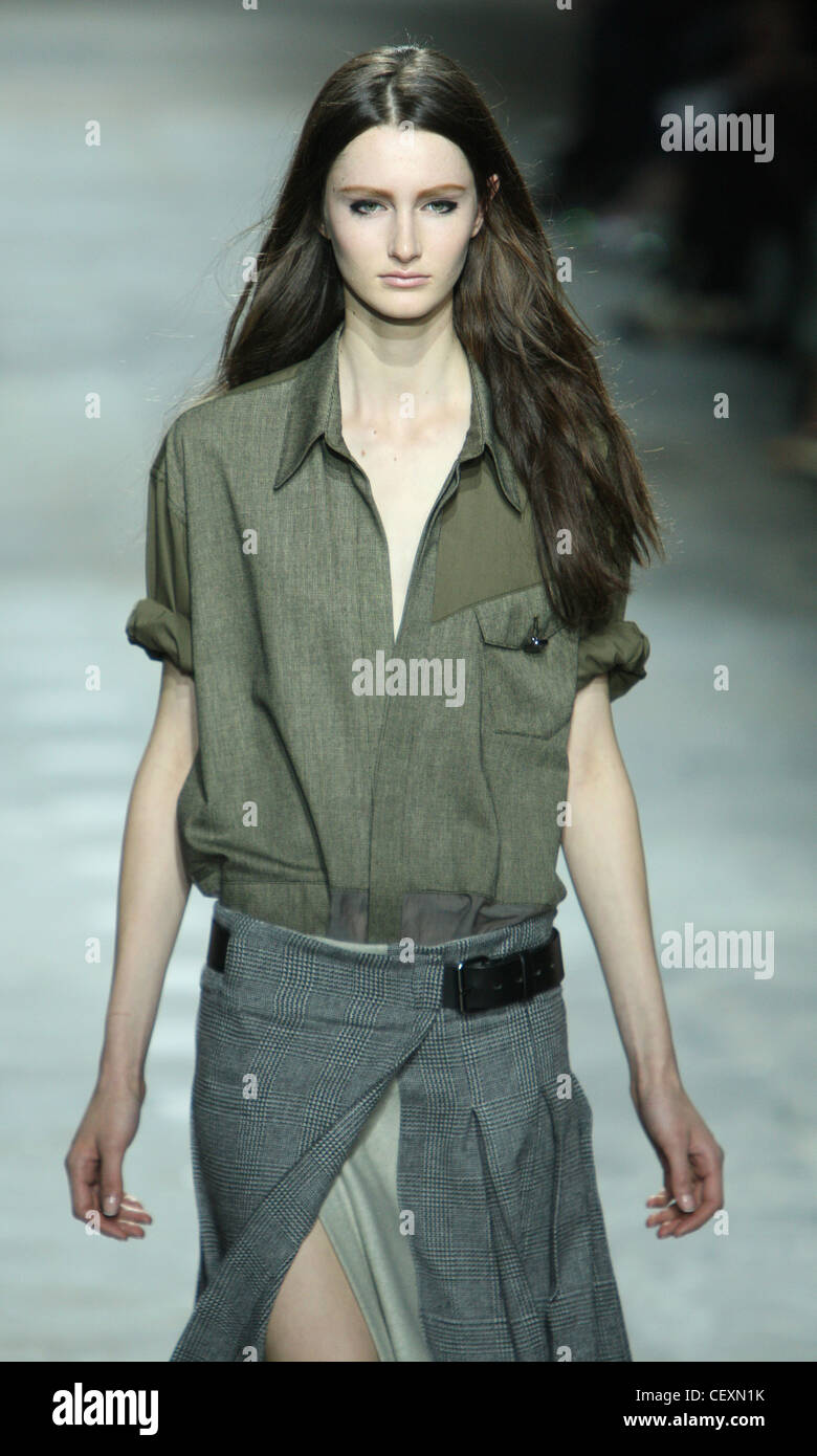 Unique Runway AW 2012/13 during London Fashion week at Topshop Show ...
