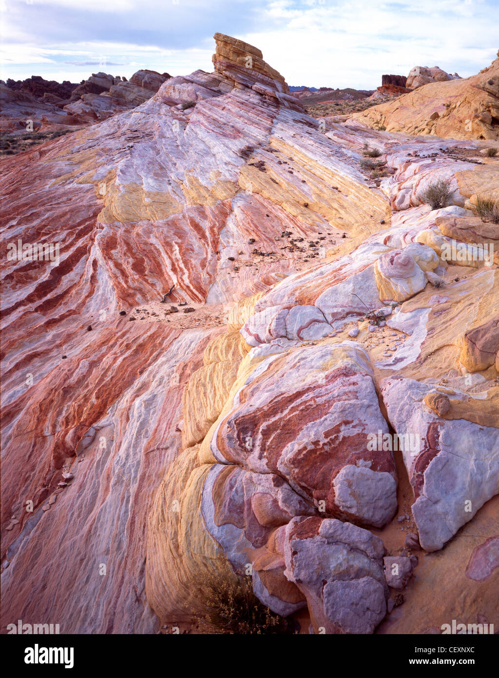 Sunrise/morning in Valley of Fire State Park north of Las Vegas, Nevada ...