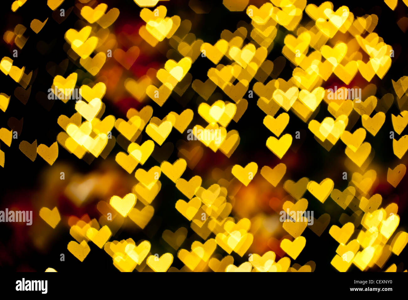 Blurry Heart Light Backgrounds