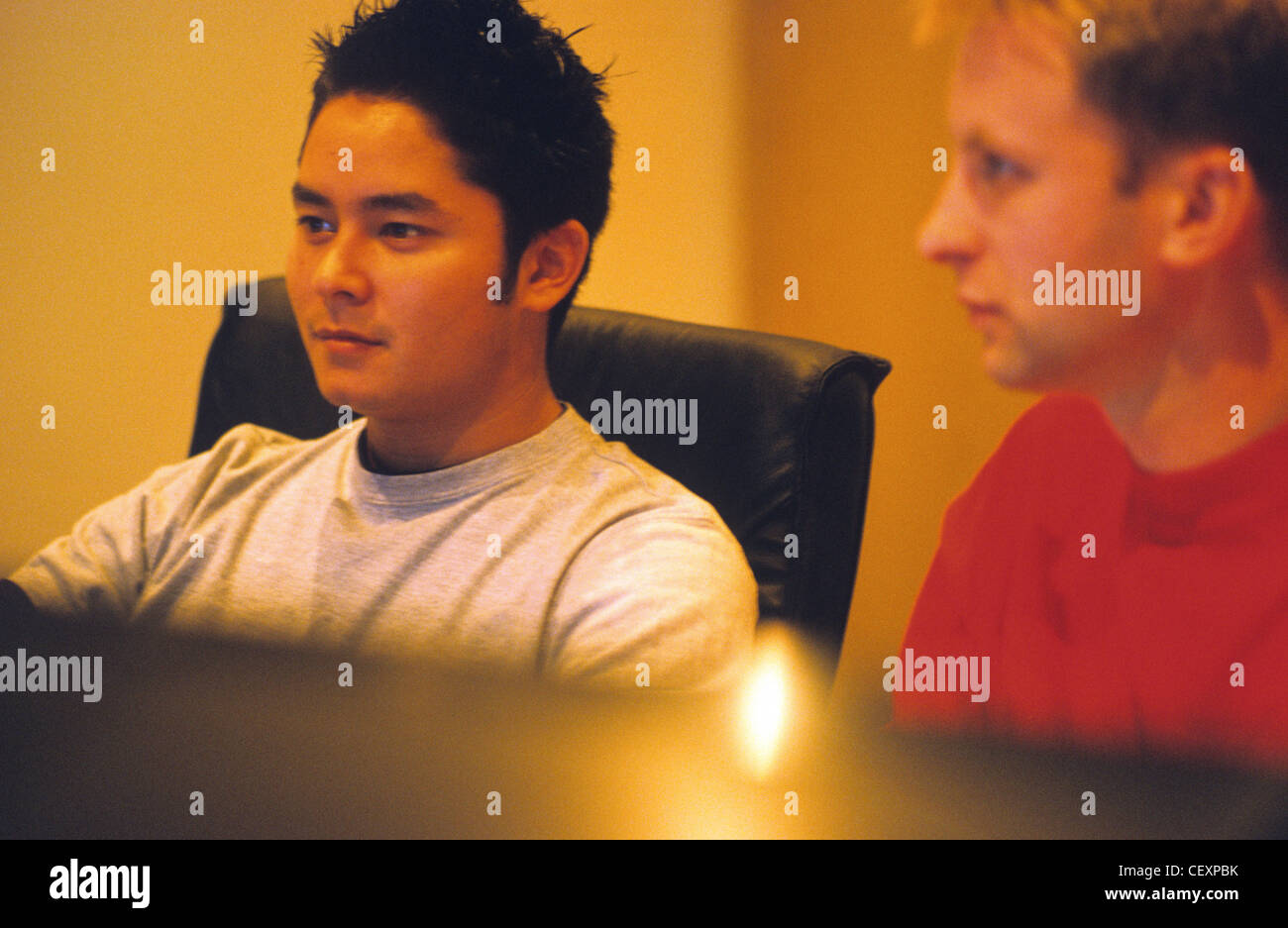 A high-tech work-place Stock Photo - Alamy