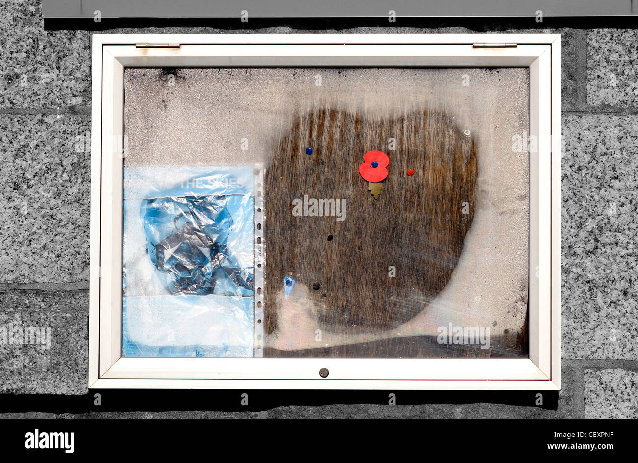 Remembrance notice hi-res stock photography and images - Alamy