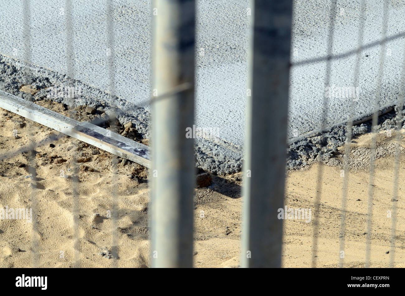 Construction site safety fence hi-res stock photography and images - Alamy