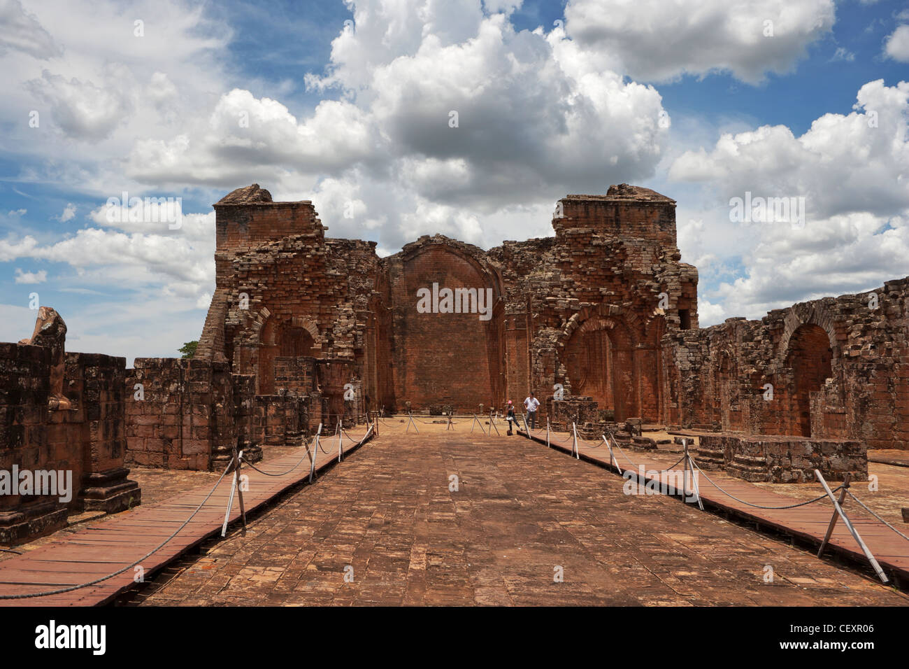 Trinidad Jesuit Ruins Mission Paraguay UNESCO Stock Photo - Alamy