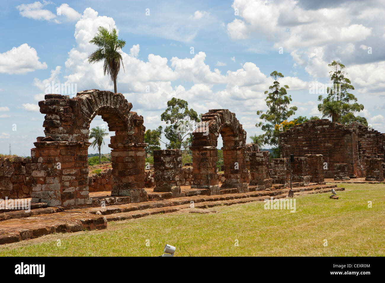 Trinidad Jesuit Ruins Mission Paraguay UNESCO Stock Photo - Alamy
