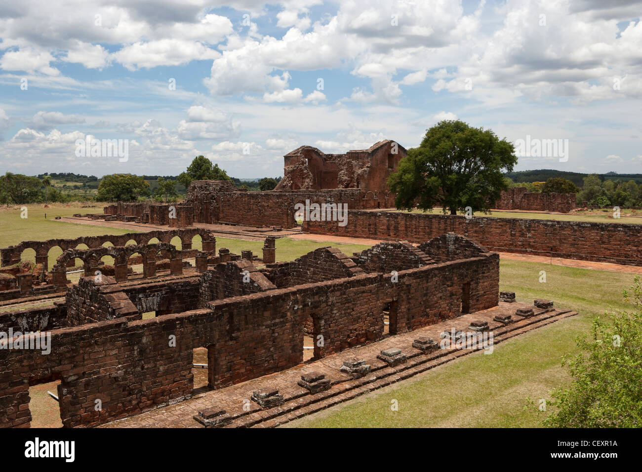 Trinidad Jesuit Ruins Mission Paraguay UNESCO Stock Photo - Alamy