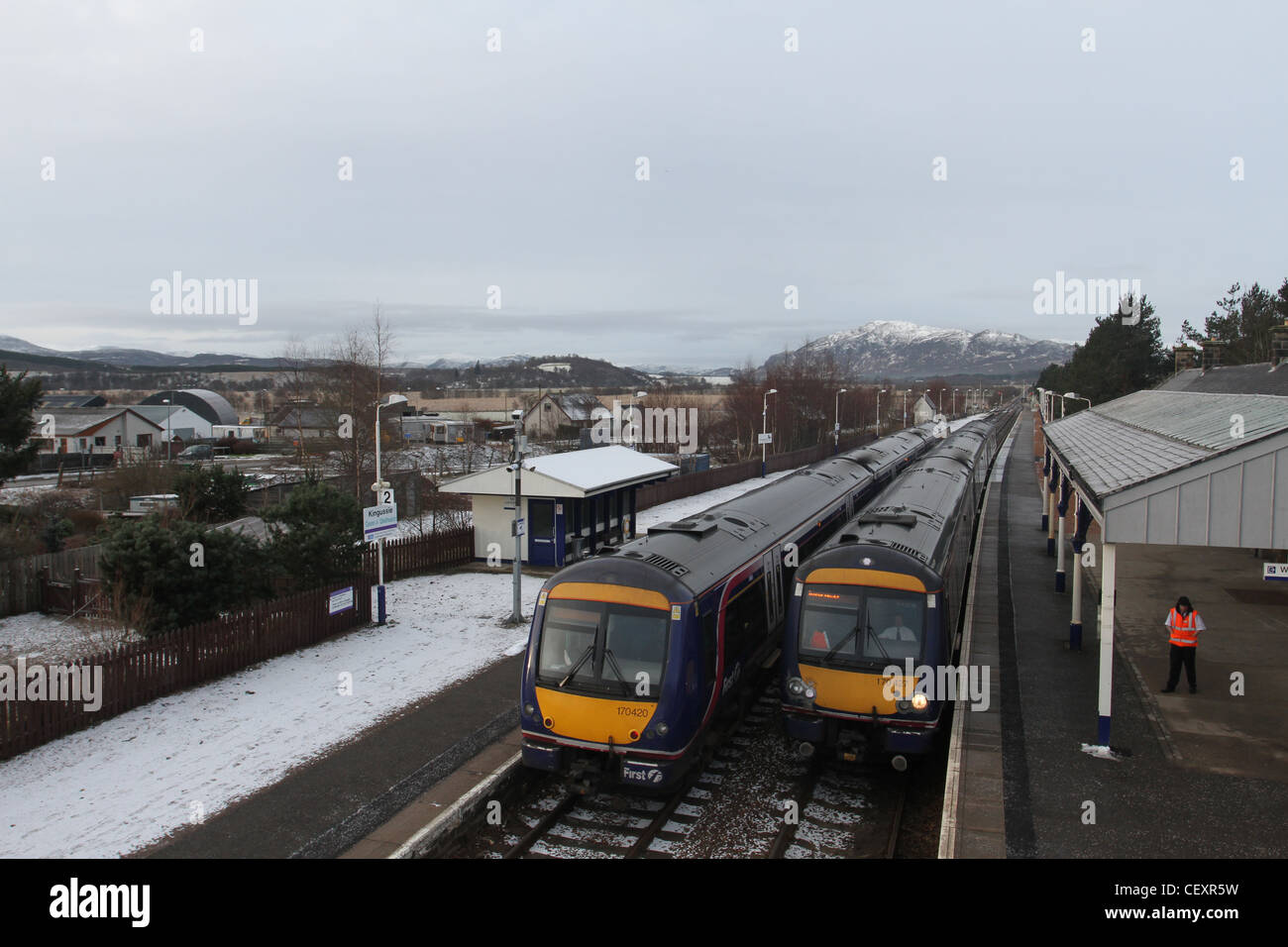 Kingussie station hi-res stock photography and images - Alamy