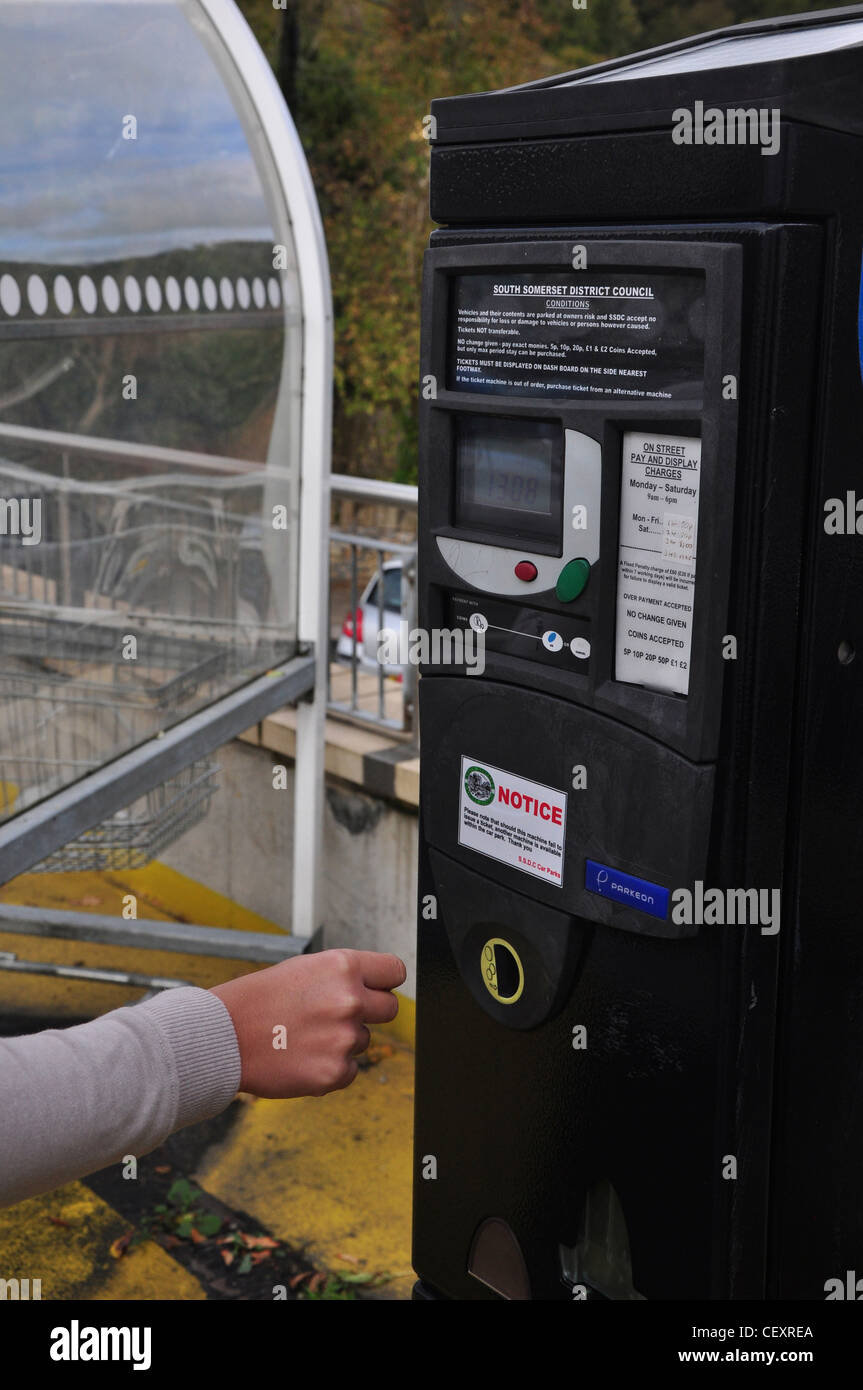 Car park ticket machine hi-res stock photography and images - Alamy
