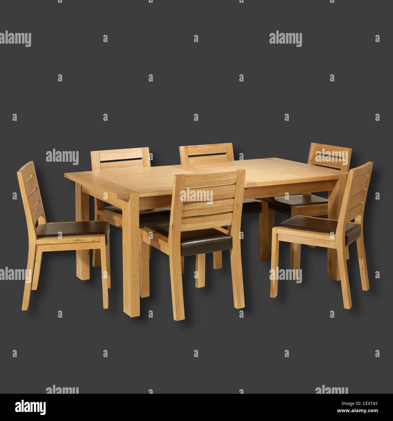 Wooden slatted table hi-res stock photography and images - Alamy