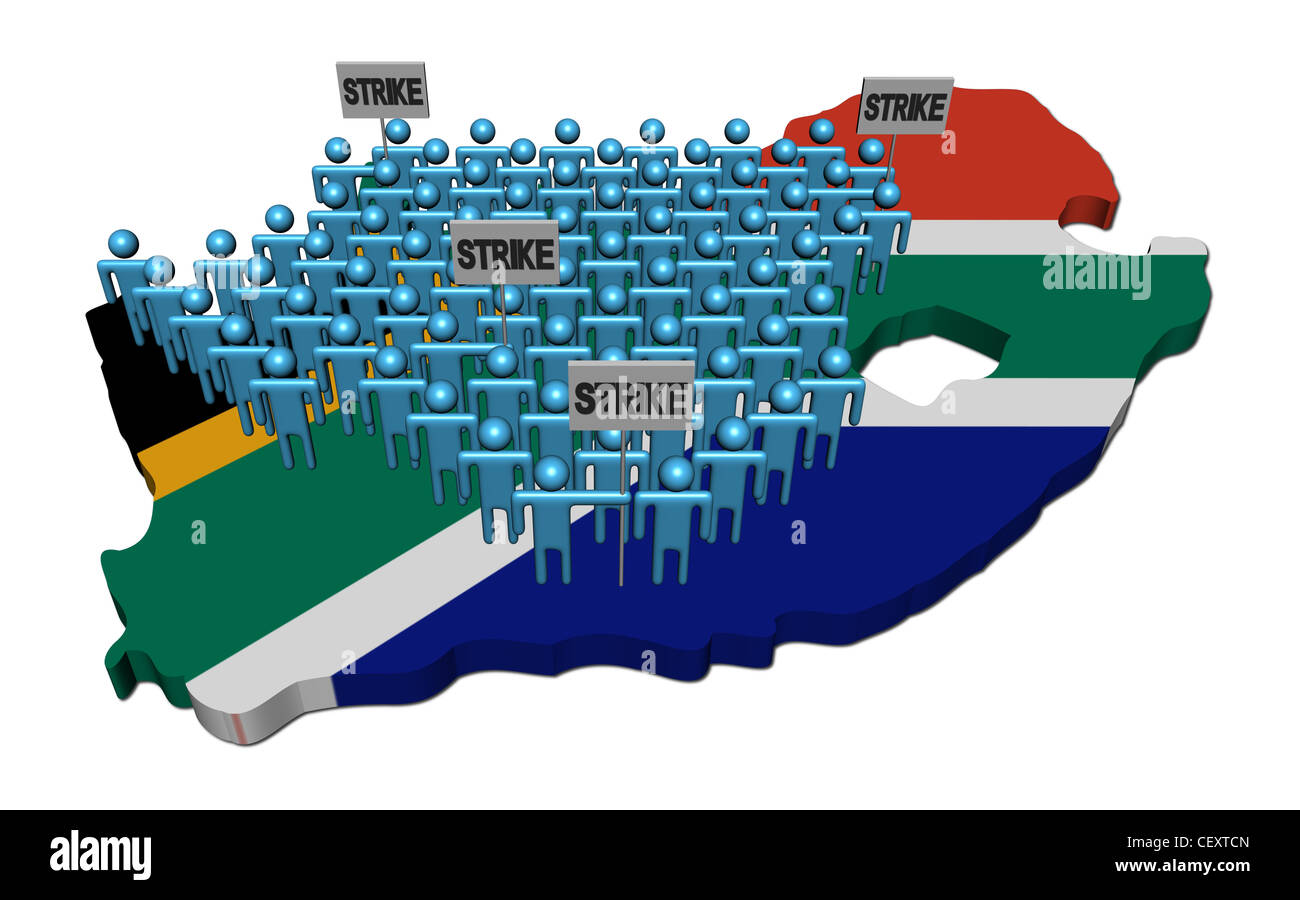 South african workers union hi-res stock photography and images - Alamy