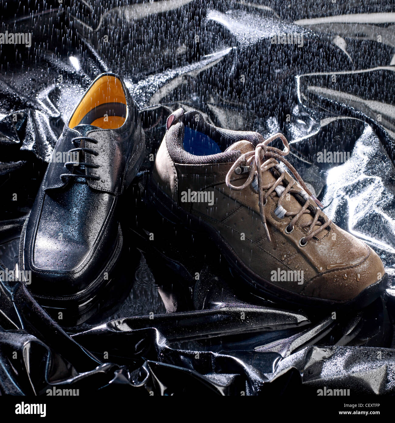 Mens shoes colored laces hi-res stock photography and images - Alamy