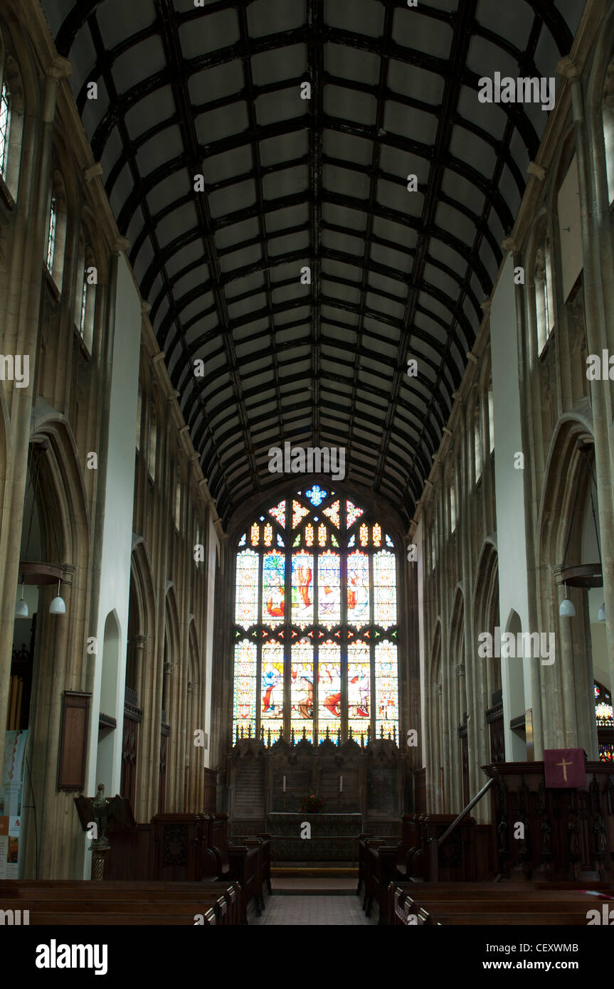 Evesham church interior hi-res stock photography and images - Alamy