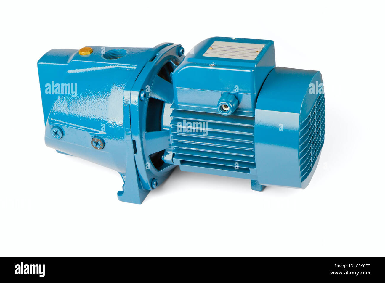 water pump isolated on a white background Stock Photo - Alamy