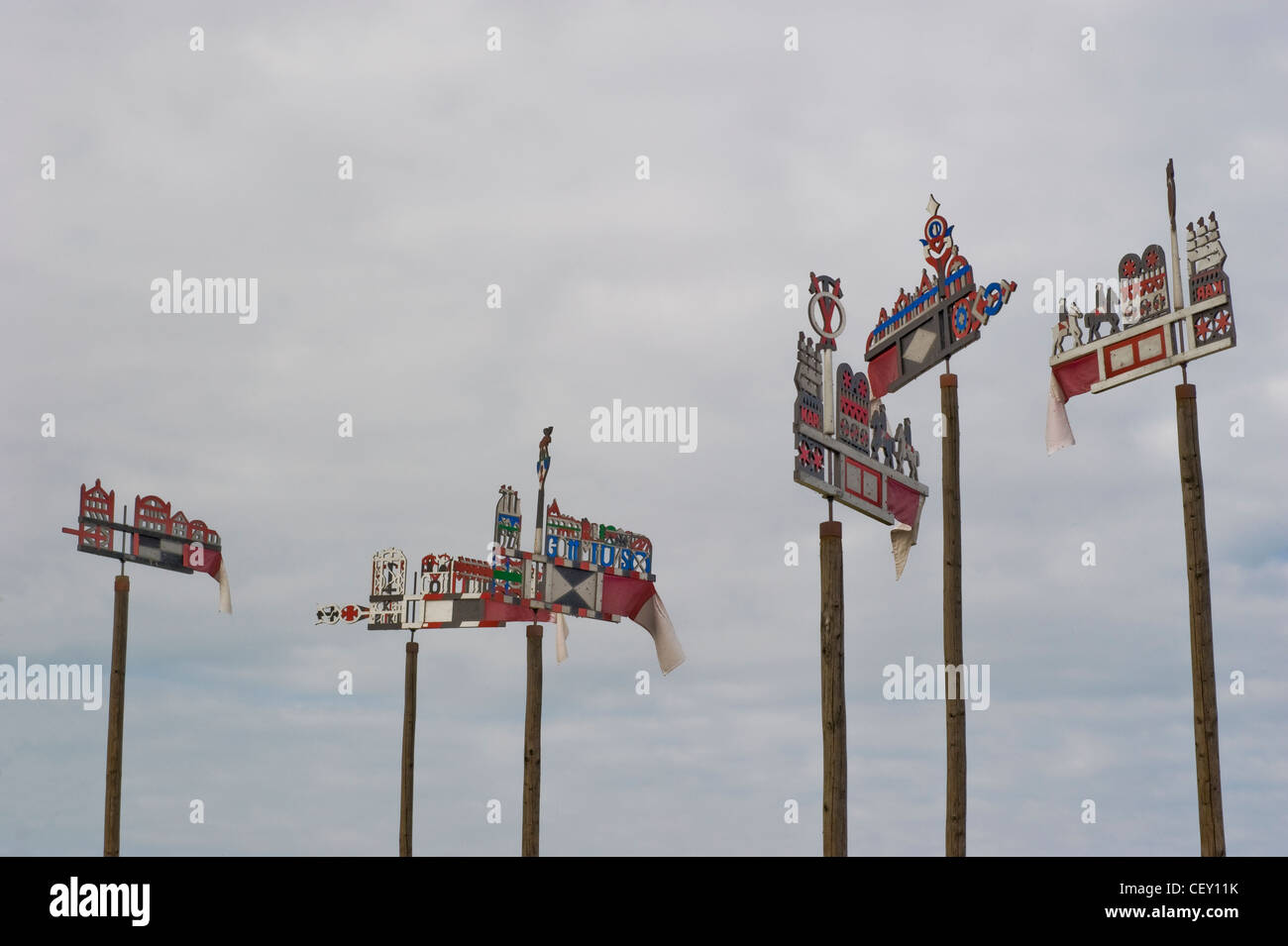 Signs to the baltic sea hi-res stock photography and images - Alamy