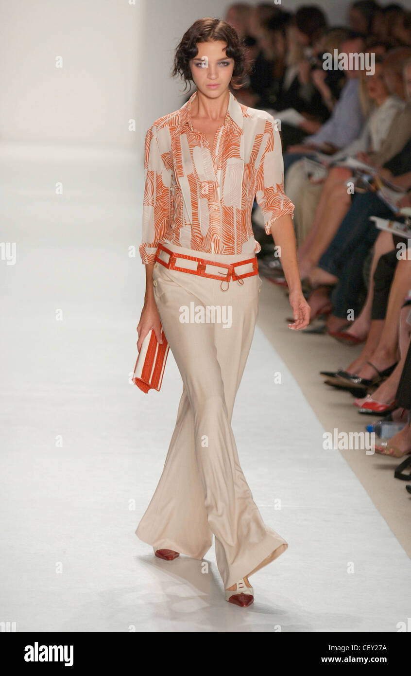 Herrera Ready to Wear New York Spring Summer fashion show Model Maria ...