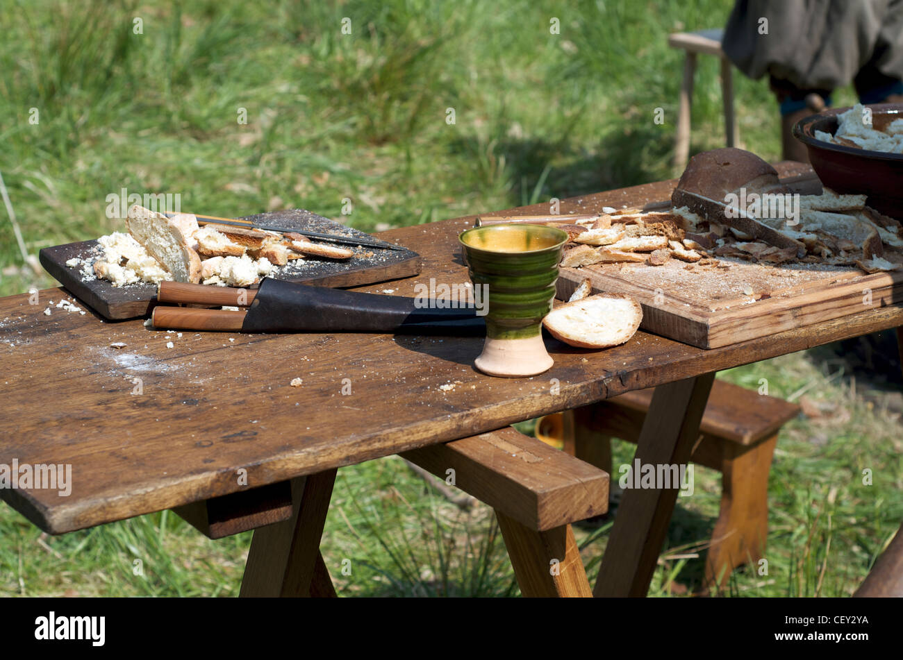 Medieval food hi-res stock photography and images - Alamy