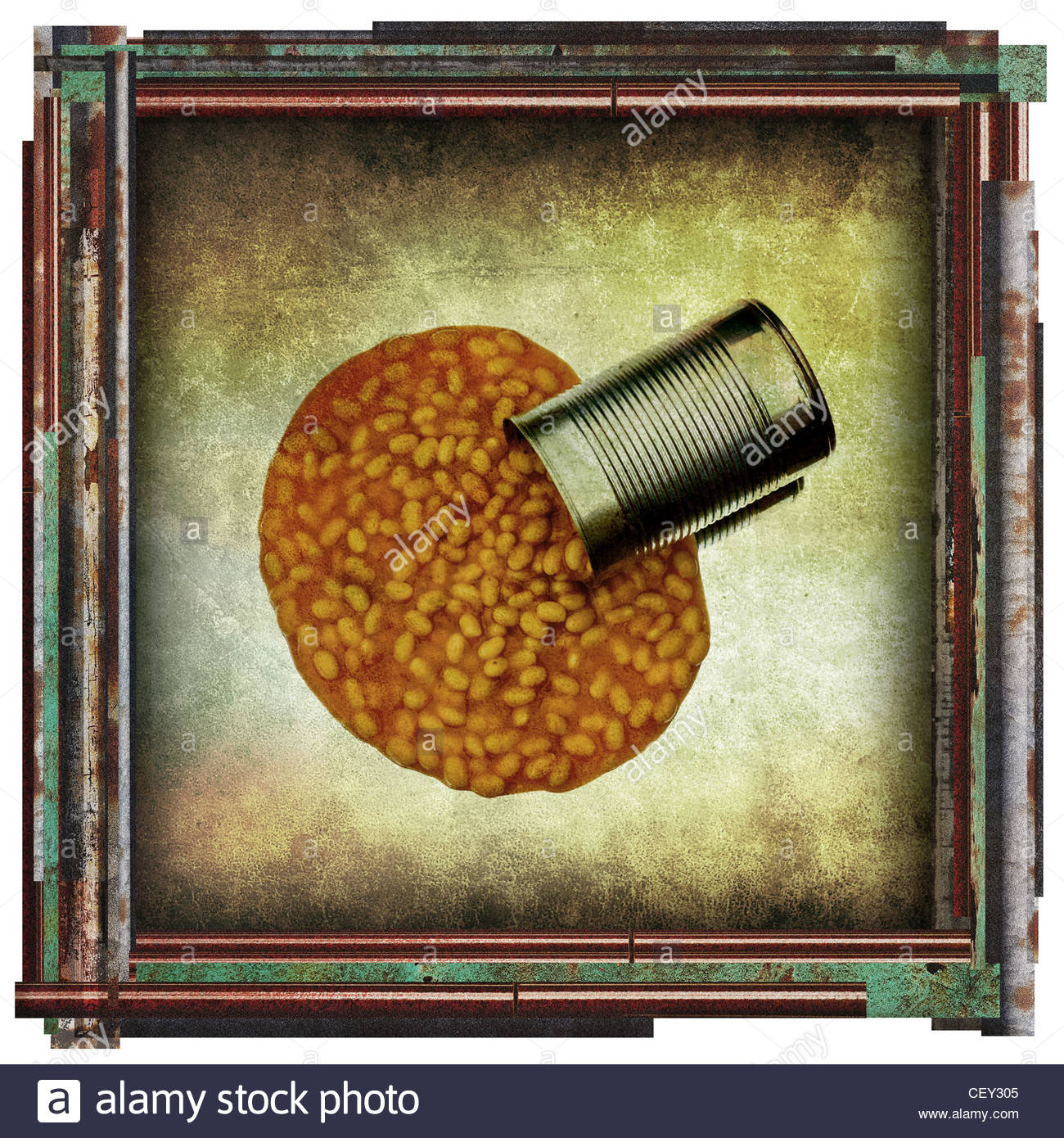 Baked Beans Can Stock Photos & Baked Beans Can Stock Images - Alamy