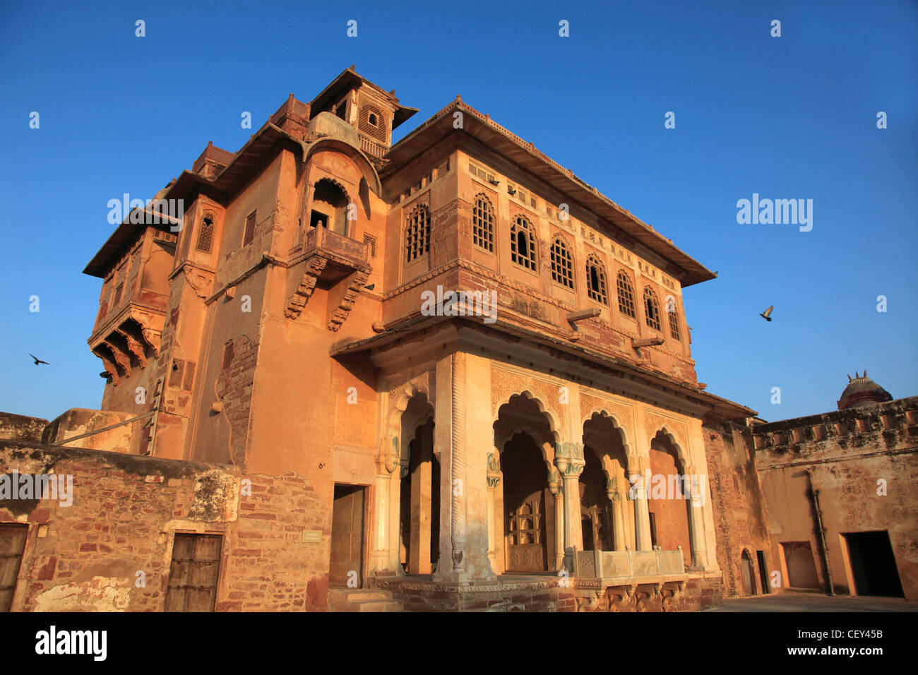 India, Rajasthan, Nagaur, Ahhichatragarh Fort, Fort of the Hooded Cobra ...