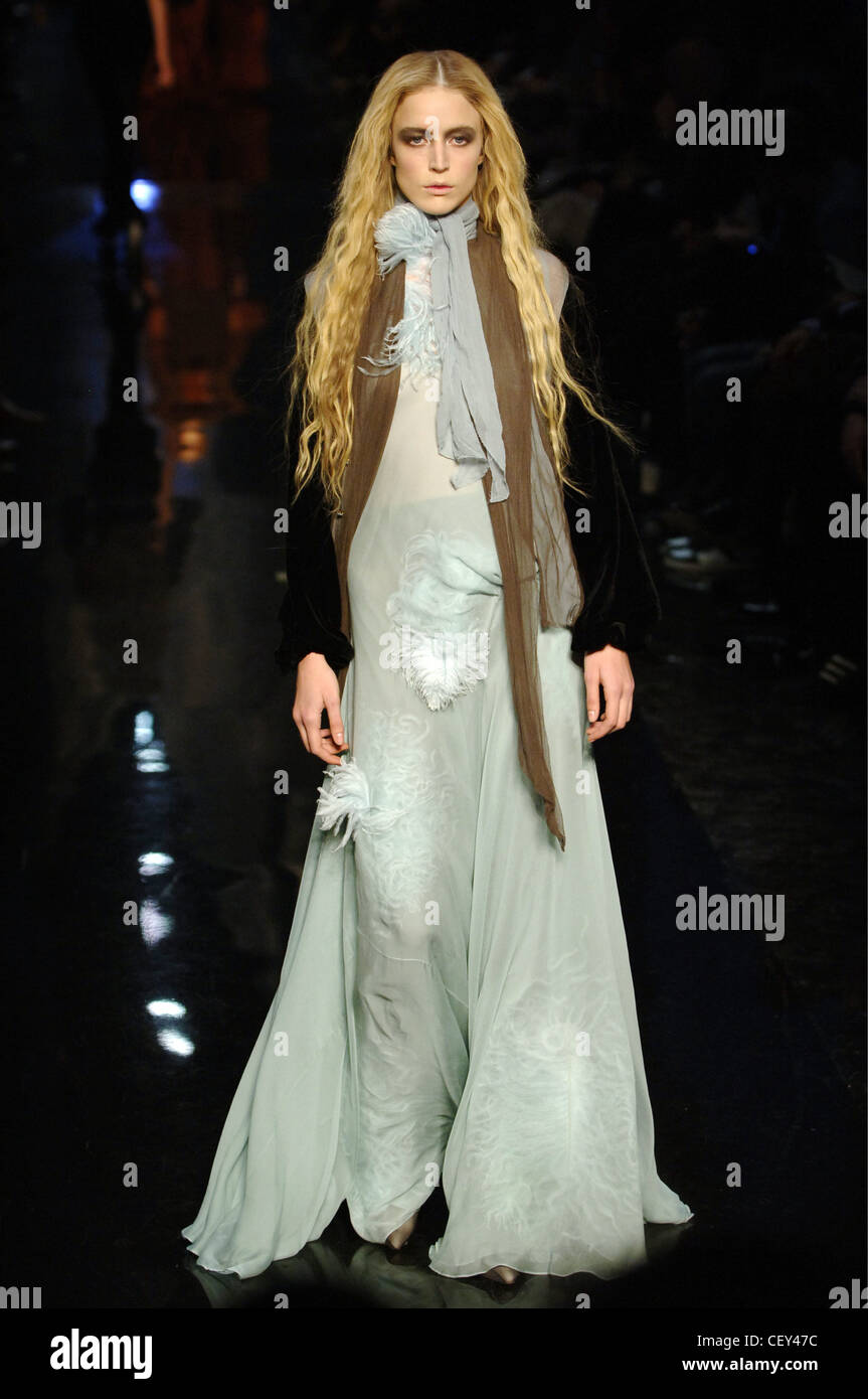 Jean Paul Gaultier Ready to Wear Paris A W Blonde female model long ...
