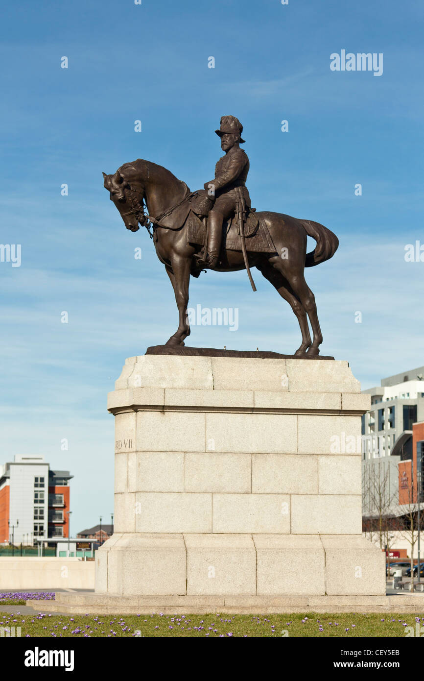 Liverpool statue king edward hi-res stock photography and images - Alamy