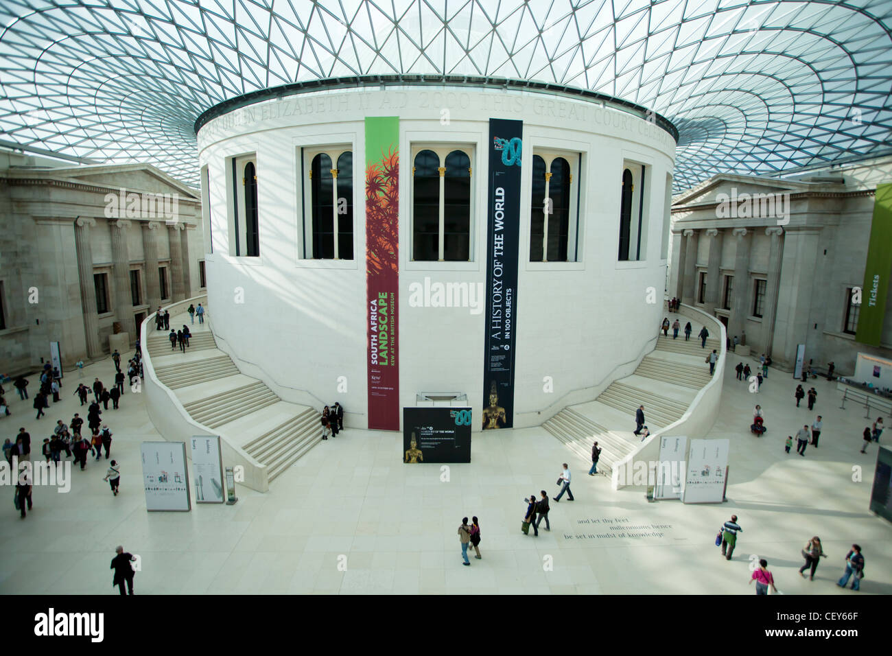 British museum interior hi-res stock photography and images - Alamy