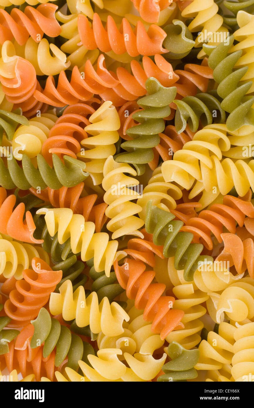 colorful pasta close up for background Stock Photo - Alamy