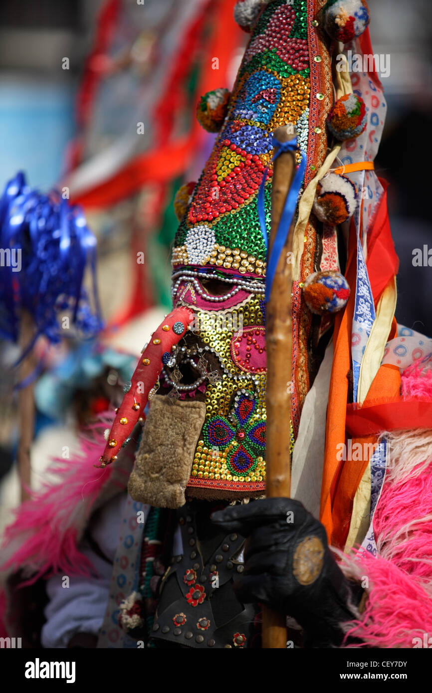 Kukeri traditional mask customs. Unique masquerade tradition from ...
