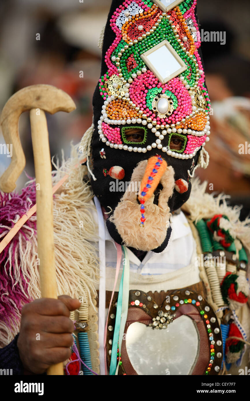 Kukeri traditional mask customs. Unique masquerade tradition from ...