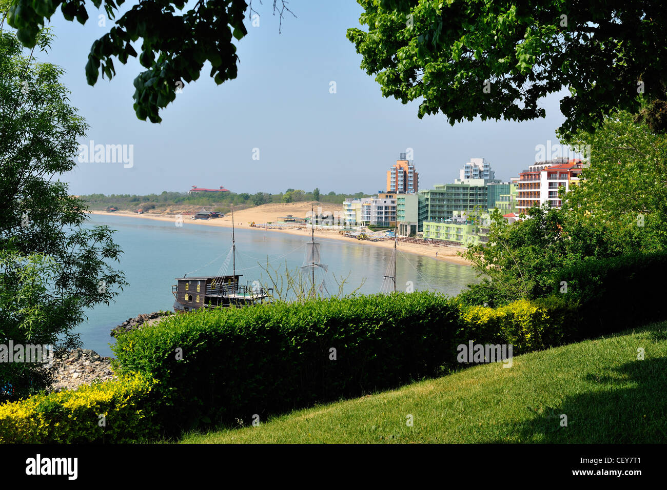 Nessebar, view from the South park Stock Photo - Alamy
